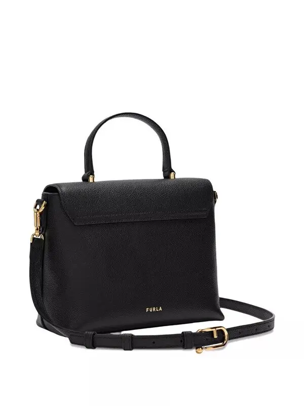 Furla Sfera Ball-detail Top-handle Bag - Black
