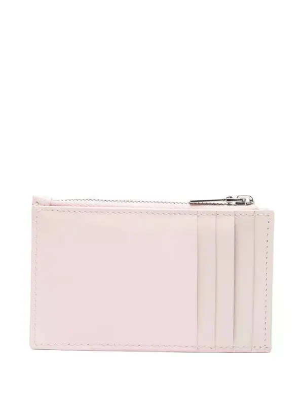 Alexander McQueen Zip-top Calfskin Wallet