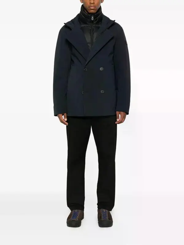 Peuterey Double-breasted High-neck Coat