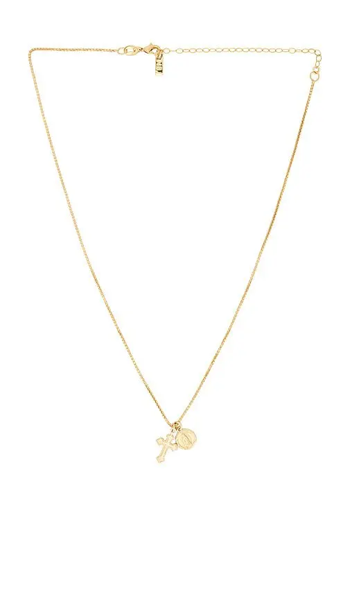NATALIE B JEWELRY X Like A Virgin Necklace - Gold