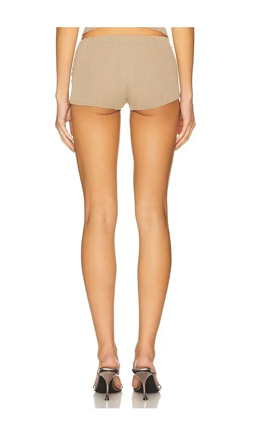 JADED LONDON Button Knit Mini Shorts