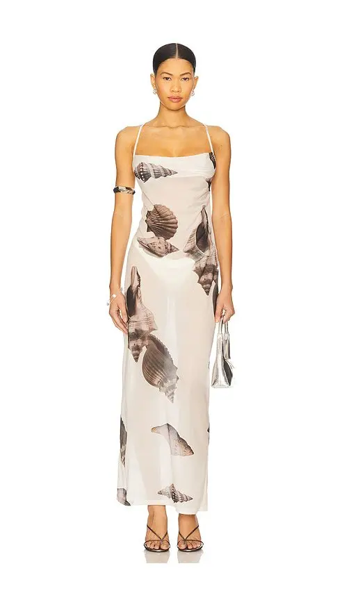 4TH & RECKLESS Printed Maxi Dress