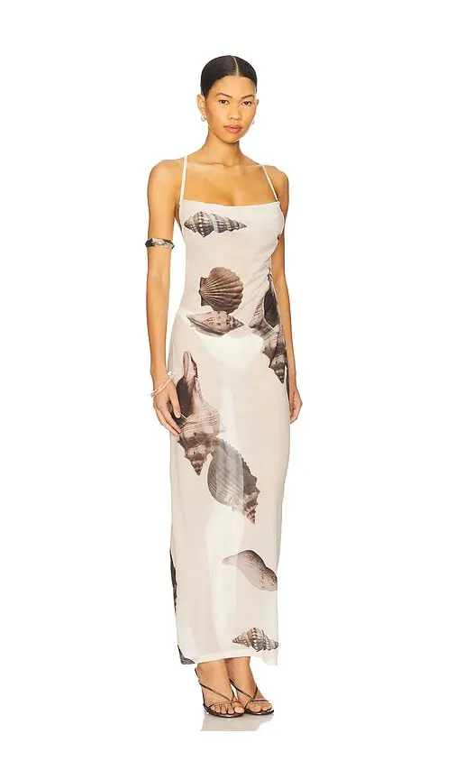 4TH & RECKLESS Printed Maxi Dress