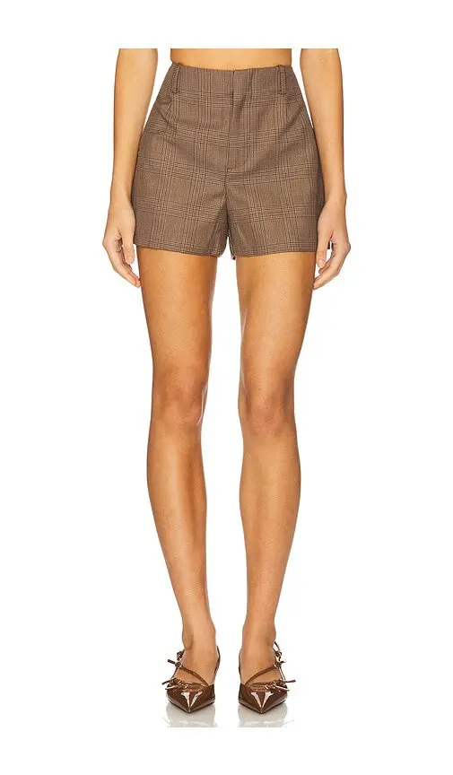 Cami Nyc Jolie Plaid Short