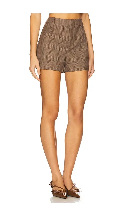 Cami Nyc Jolie Plaid Short