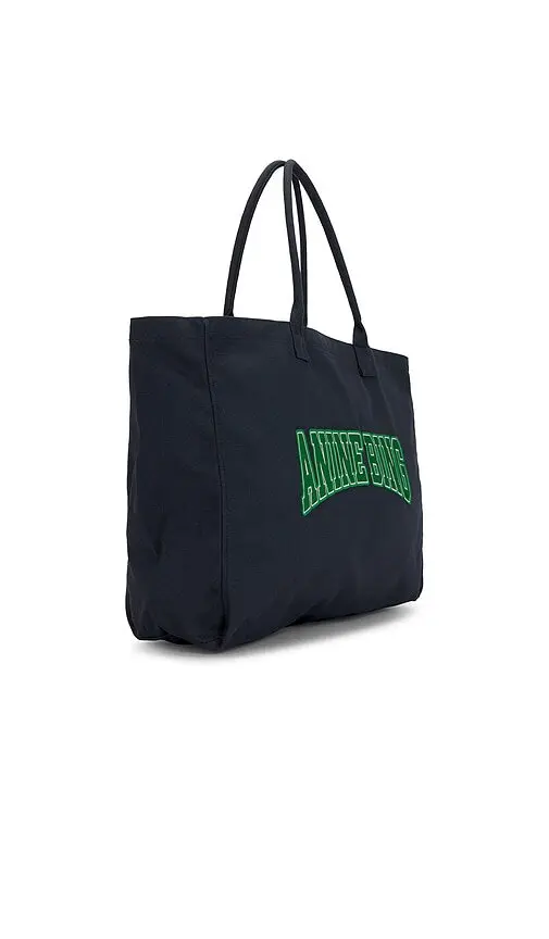 ANINE BING Leo Canvas Tote