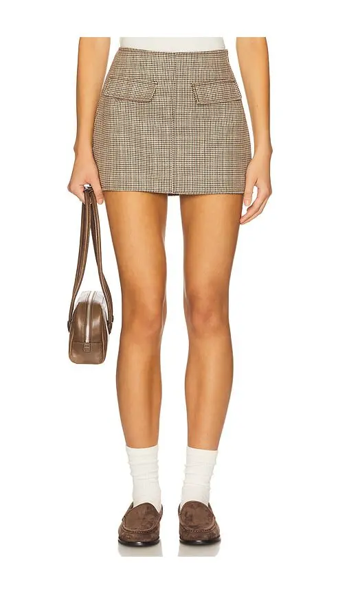 Blanknyc Midweight Twill Mini Skirt