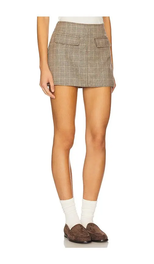 Blanknyc Midweight Twill Mini Skirt