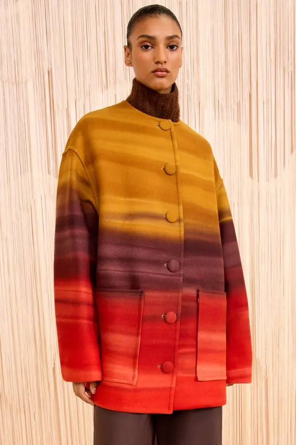 Ulla Johnson Ambrose Wool Melton Coat