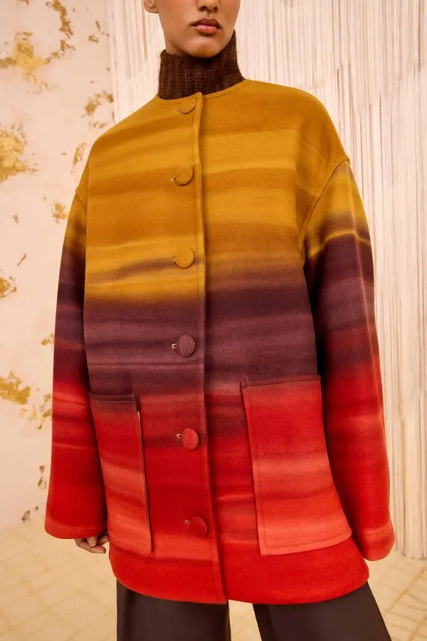 Ulla Johnson Ambrose Wool Melton Coat