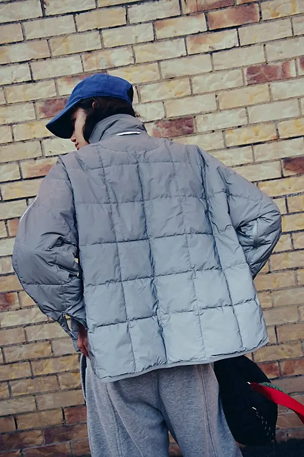 Free People Pippa Reflective Packable Puffer Jacket