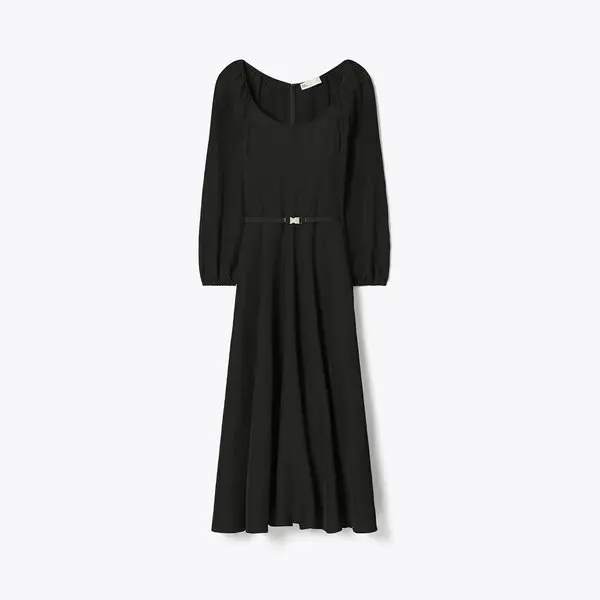 Tory Burch Linen Dress - Black