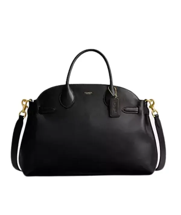 COACH Soft Empire Carryall 40 In Natural Grain Leather