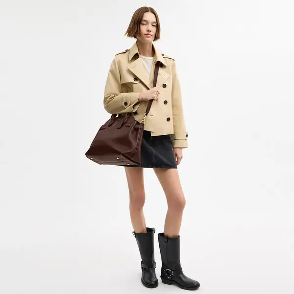 COACH Soft Empire Carryall Bag 40 - Brass/maple