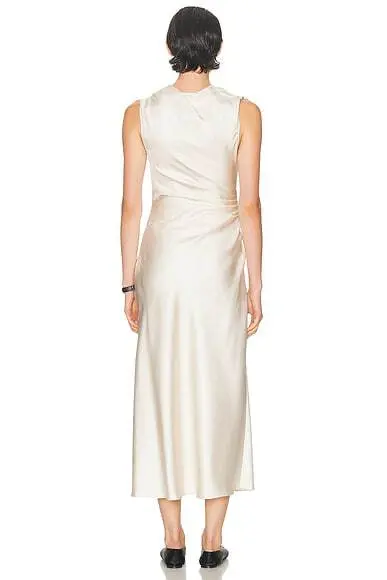 Loulou De Saison Roan Sleeveless Draped Dress