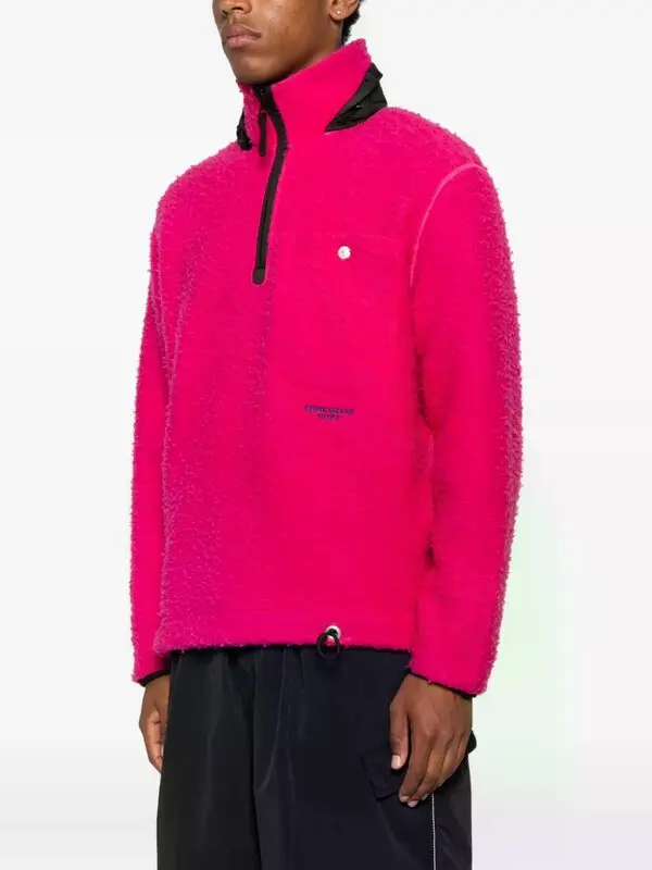 Stone Island Marina Half-zip Fleece Sweatshirt