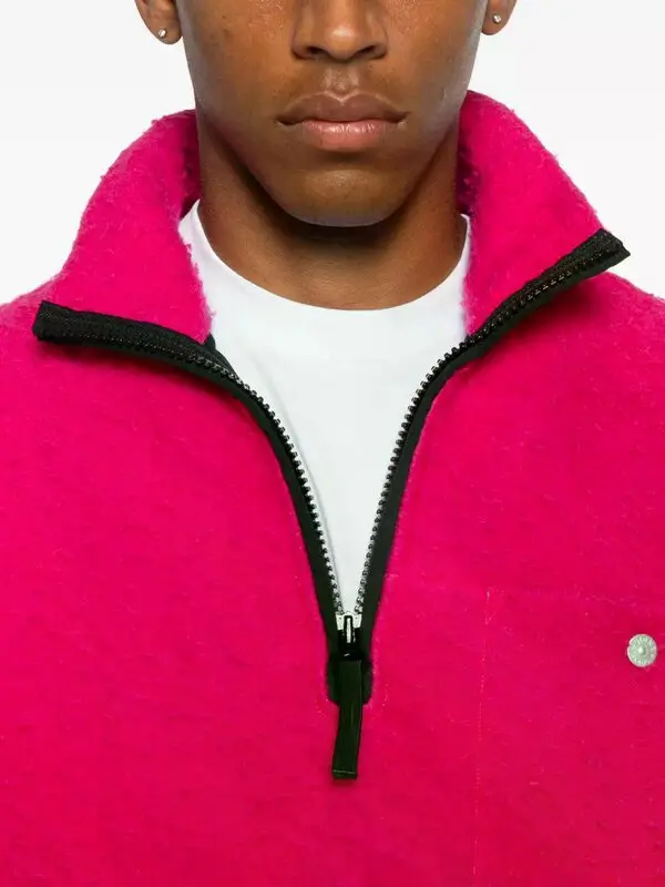 Stone Island Marina Half-zip Fleece Sweatshirt