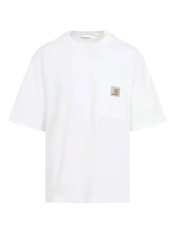 Carhartt Work In Progress Pocket-detail Cotton T-shirt - White