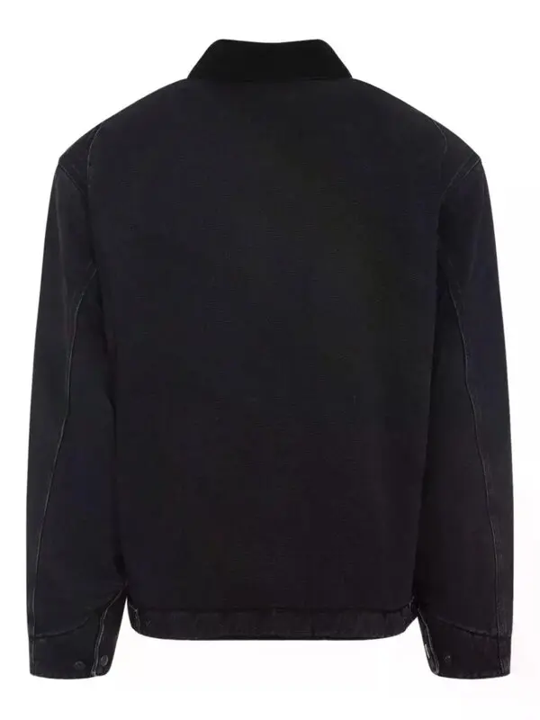 Carhartt Work In Progress Og Detroit Zip-up Jacket - Black