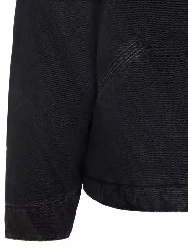 Carhartt Work In Progress Og Detroit Zip-up Jacket - Black