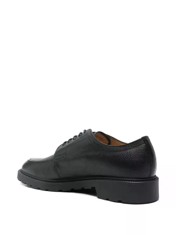 Bally Eduard Textured-leather Derby Shoes