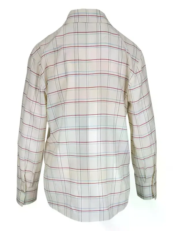 Vince Checked Pattern Shirt