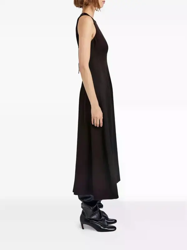 Proenza Schouler White Label Bronwyn Pleated Fitted-bodice Midi Dress
