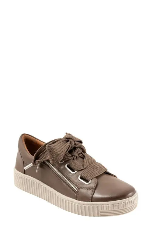 Eos Jovi Zip Sneaker - Dark Taupe