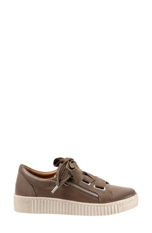 Eos Jovi Zip Sneaker - Dark Taupe