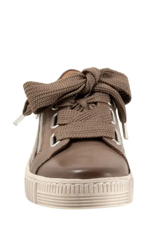 Eos Jovi Zip Sneaker - Dark Taupe