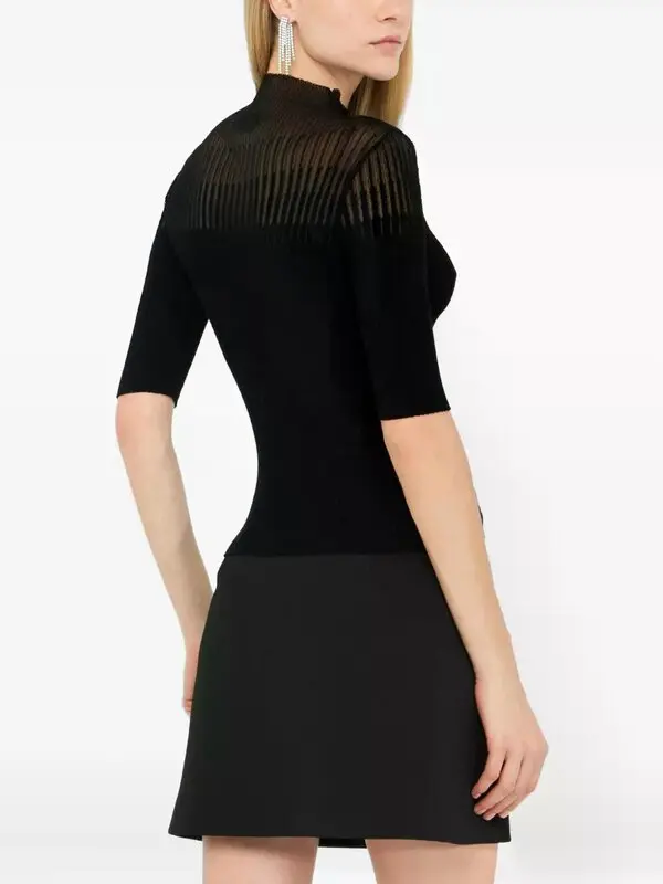 Liu Jo Ribbed High-neck Top