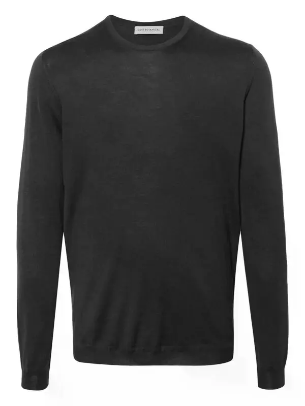 GOES BOTANICAL Long-sleeve Crew-neck Sweater
