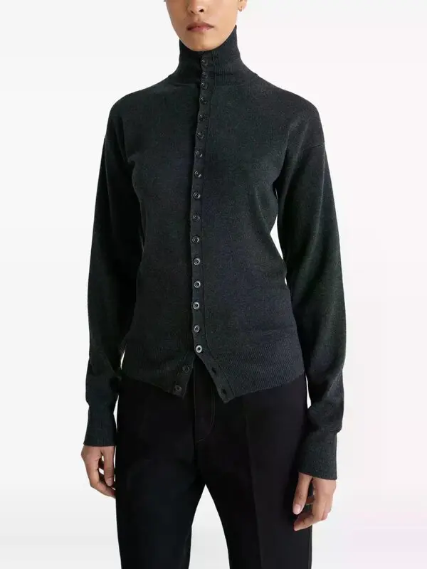 LEMAIRE High-neck Buttoned Cardigan