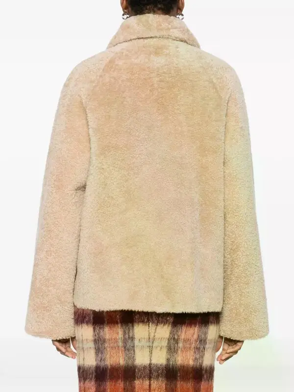 ARMA Shearling Collared Jacket