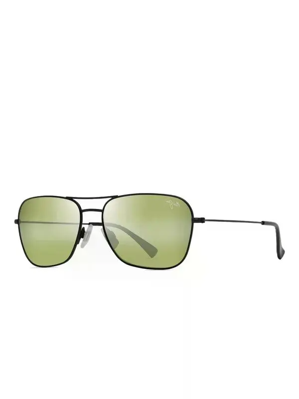 Maui Jim Na‘auao Pilot-frame Sunglasses - Black