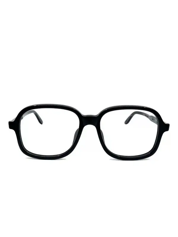 JULIUS TART OPTICAL Square Eyeglasses - Black