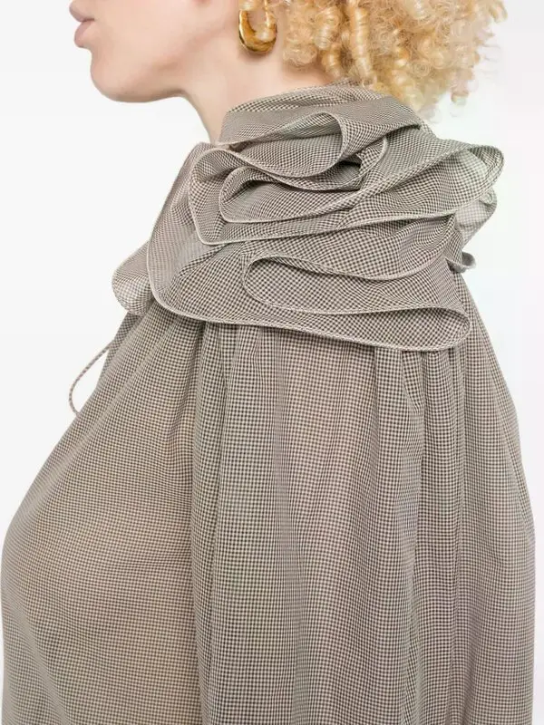 Magda Butrym Rose-embellished Blouse