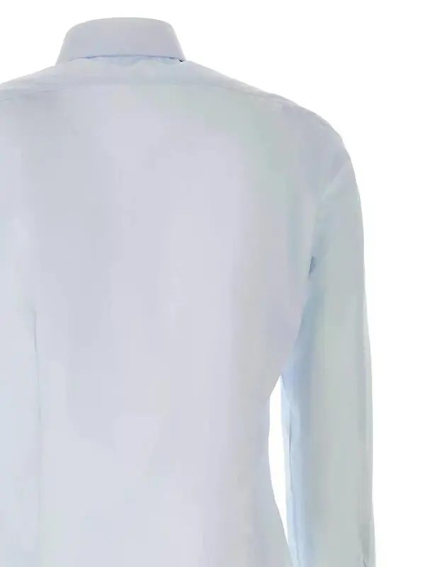 BARBA NAPOLI Classic-collar Cotton Shirt