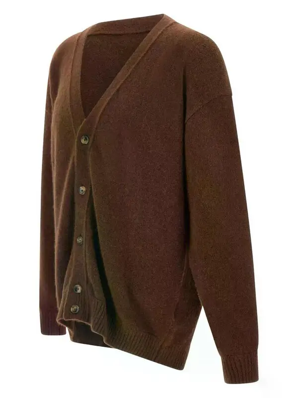 LANEUS V-neck Buttoned Cardigan