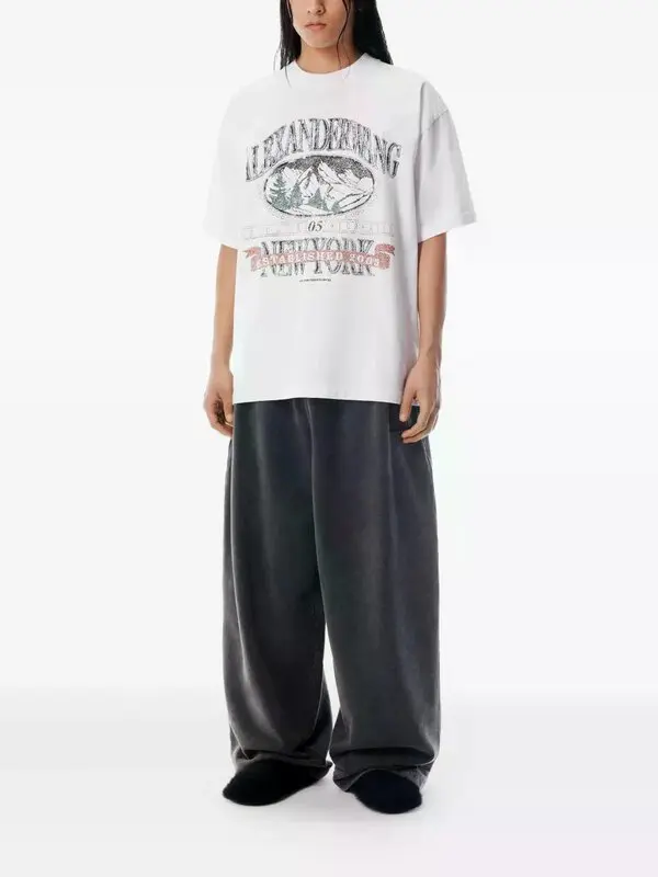 Alexander Wang Graphic-print T-shirt - White