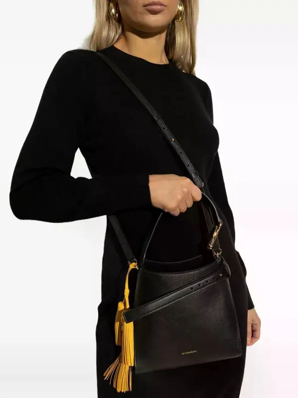 Givenchy Leather Tote Bag With Tassel Detailing
