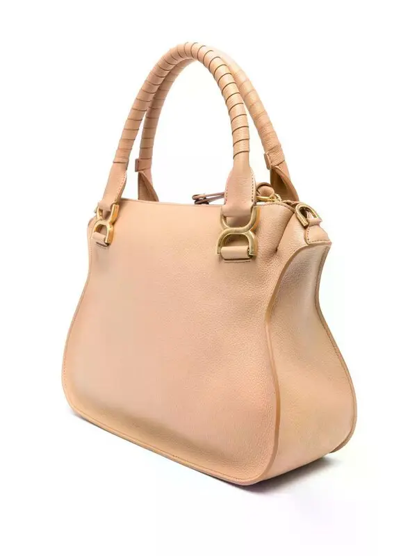 Chloé Medium Marcie Double Carry Tote Bag - Neutrals