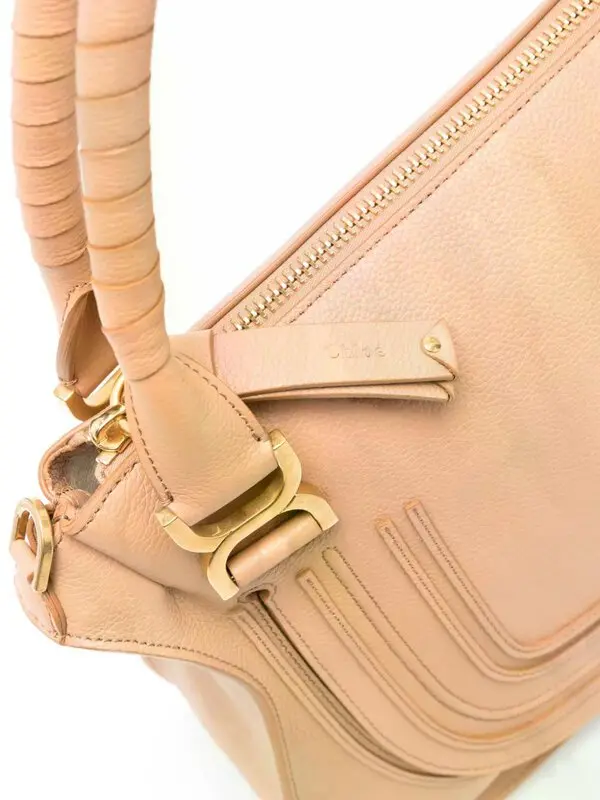 Chloé Medium Marcie Double Carry Tote Bag - Neutrals
