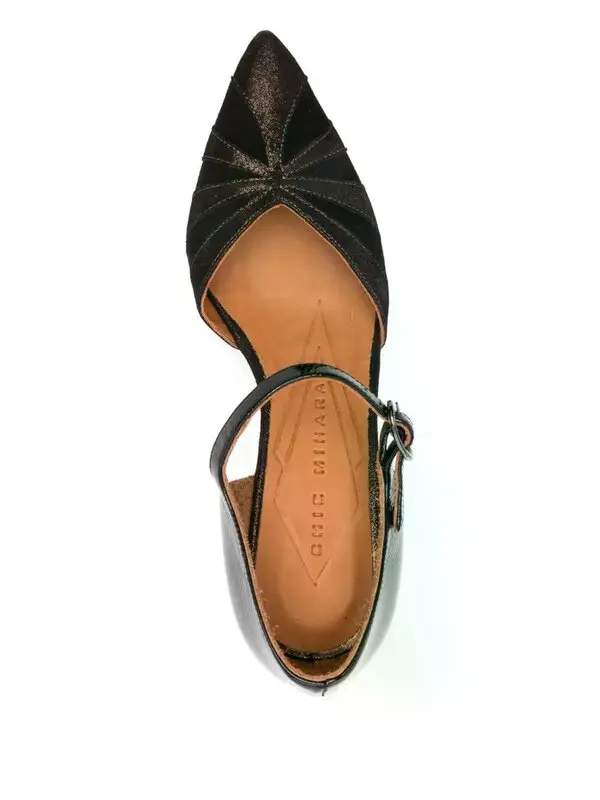 Chie Mihara 51mm Panelled-leather Pumps