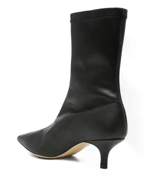 P.a.r.o.s.h Pointed-toe Sock Boots - Black