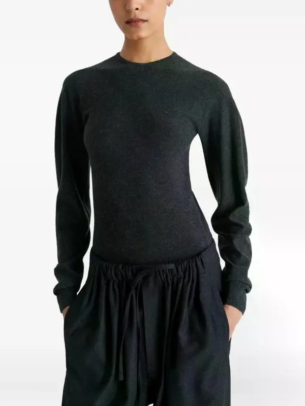LEMAIRE Crew-neck Wool Top