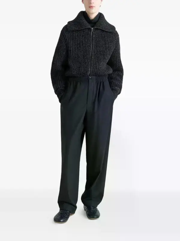 LEMAIRE Elasticated-waist Trousers - Grey