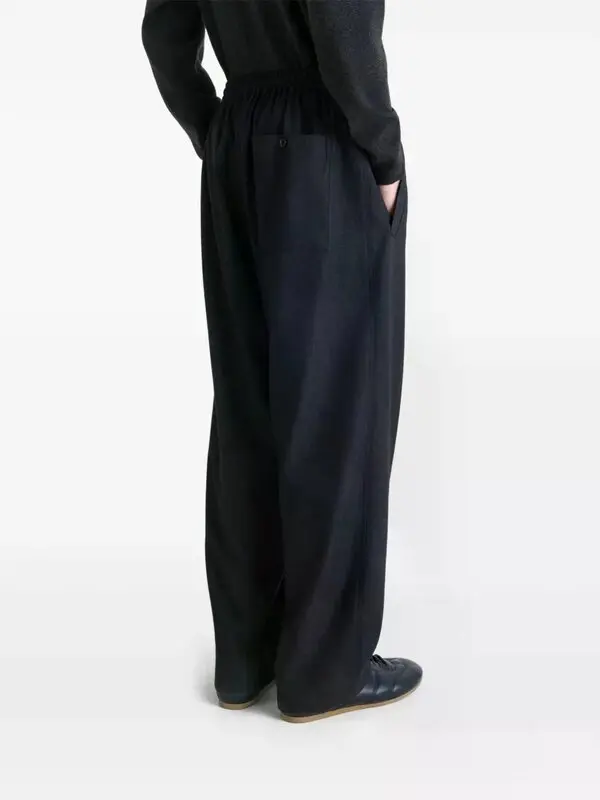 LEMAIRE Elasticated-waist Trousers - Grey