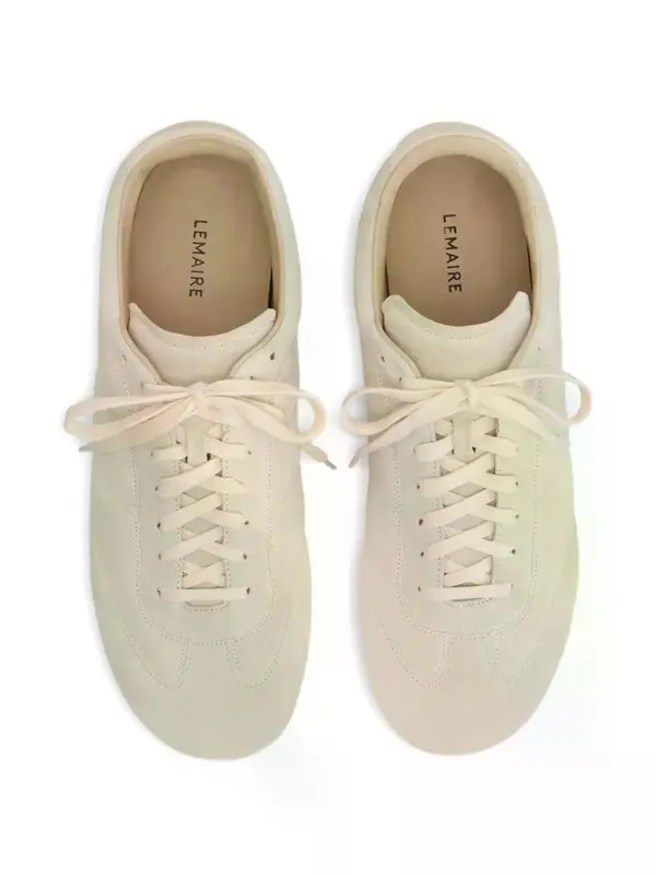 LEMAIRE Soft Runner Suede Sneakers - Neutrals