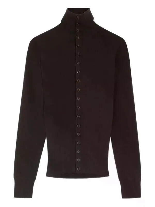 LEMAIRE High-neck Cardigan